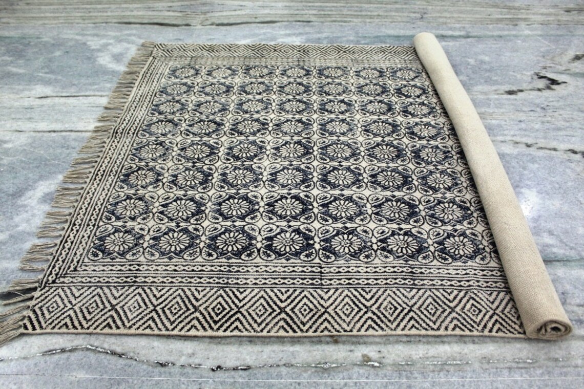 4x10 Indian Rug Handmade Rug Outdoor / Indoor Rug Area Rug - Etsy