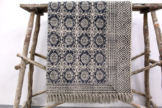 4x10 Indian Rug Handmade Rug Outdoor / Indoor Rug Area Rug - Etsy