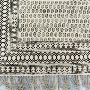 5x8 Area Rug Hand Block Print Rug Outdoor / Indoor/ Kitchen - Etsy