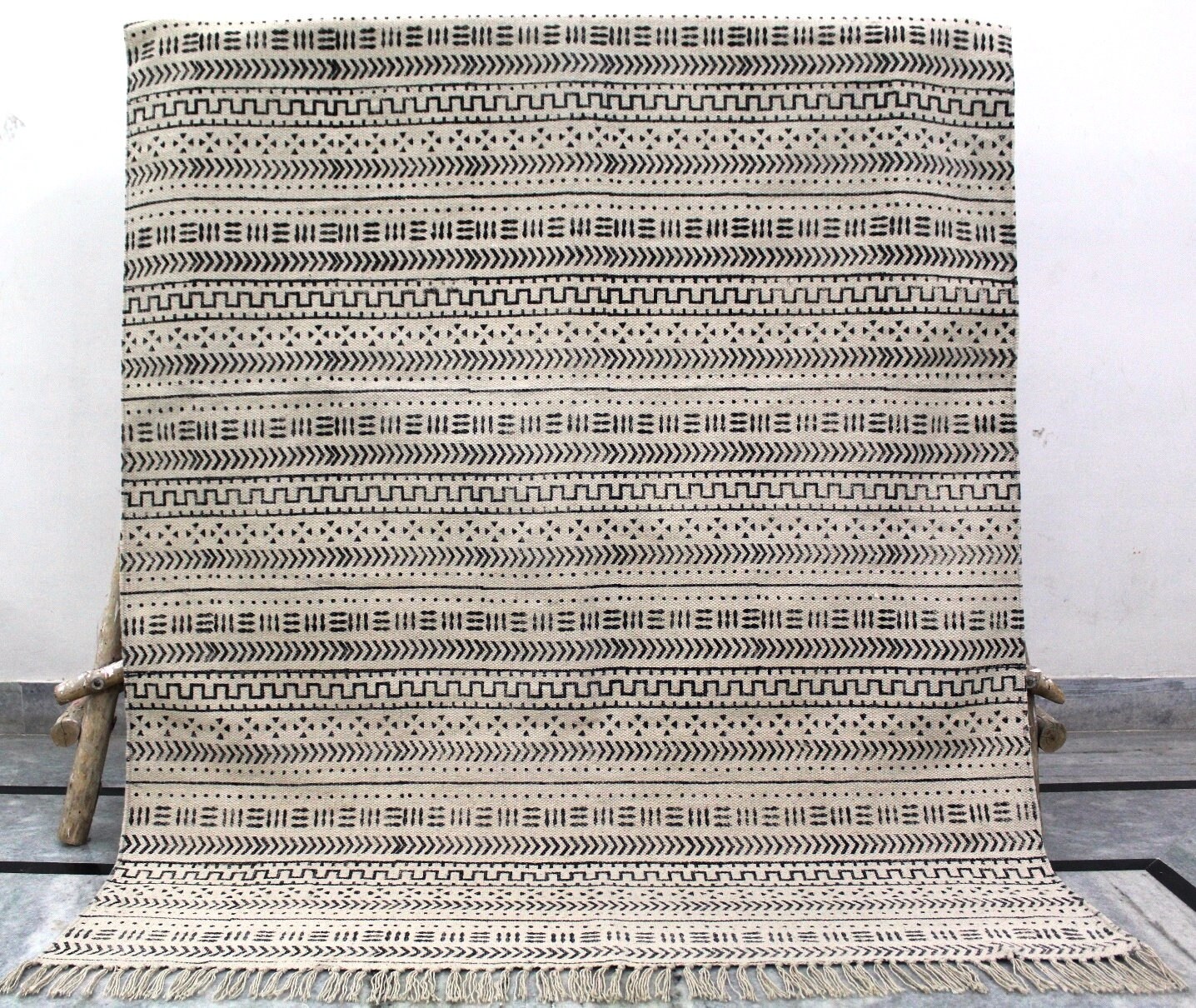 4x8 Ft Custom Size Area Rug Handmade Rug Indian Rug Hand - Etsy