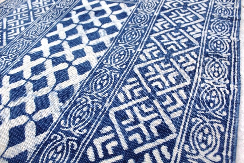 3X5 Indian Handmade Rug Hand Block Print Rug Outdoor / | Etsy