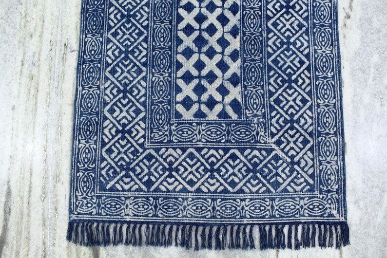 3X5 Indian Handmade Rug Hand Block Print Rug Outdoor / | Etsy
