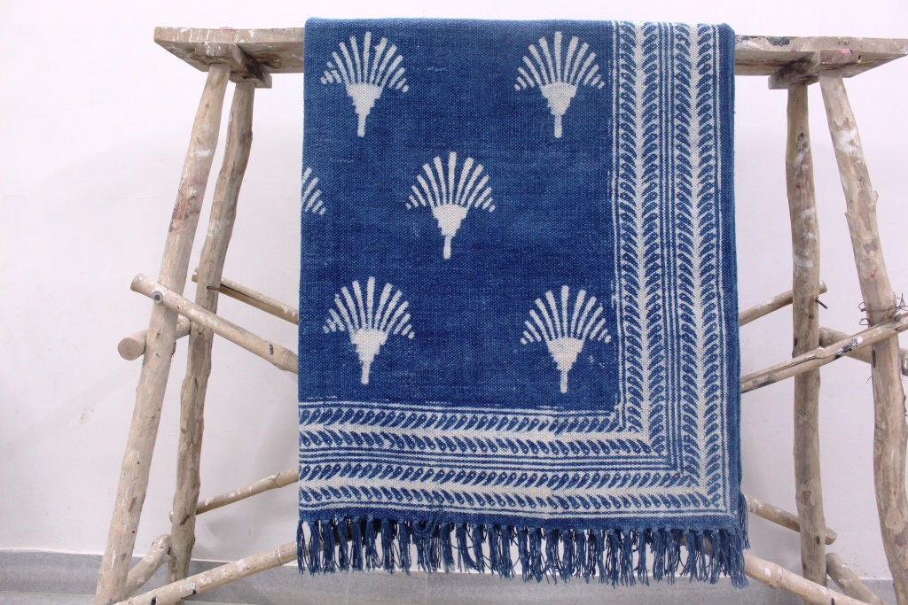 4x6 Indian Rug Handmade Rug Outdoor / Indoor Rug Area Rug - Etsy