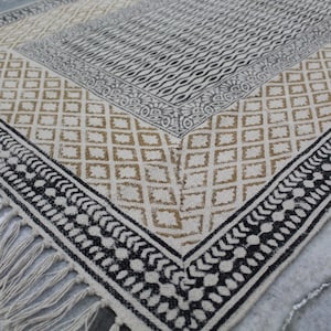 4x12 Runner Rug Hand Block Print Rug Outdoor / Indoor/ - Etsy