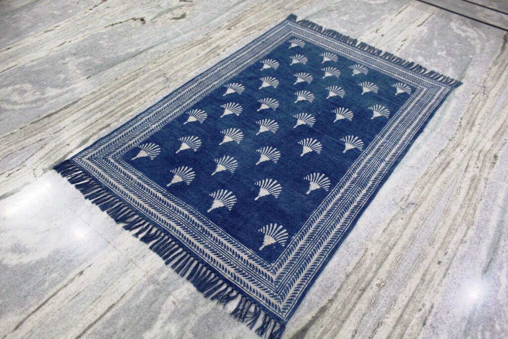 4x6 Indian Rug Handmade Rug Outdoor / Indoor Rug Area Rug - Etsy