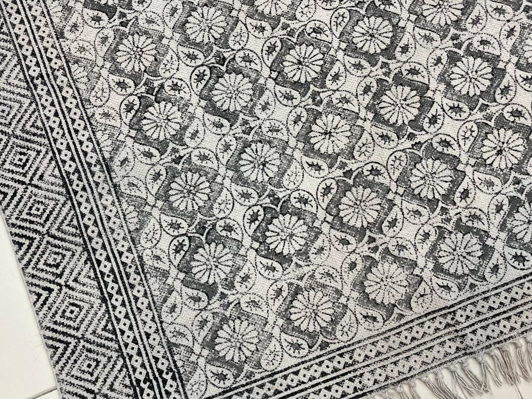 14x14 Square Rug, Extra Large Handmade Square Rug, Office/ Home ...