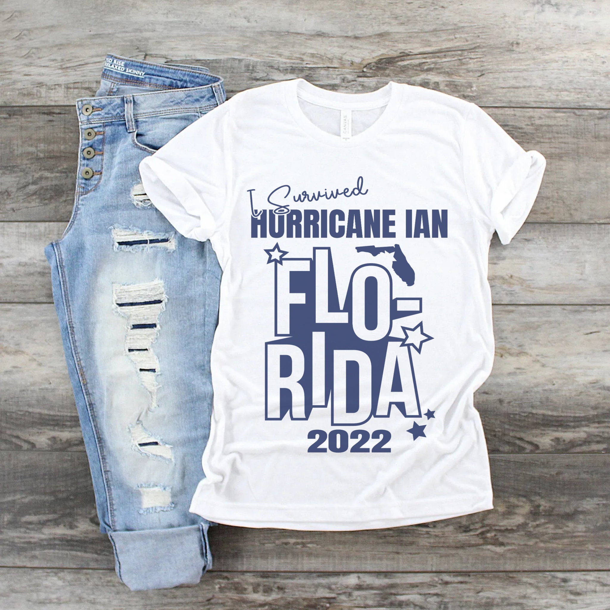 I Survived Hurricane Ian Shirt, Florida Hurricane Shirt, Hurricane Ian ...