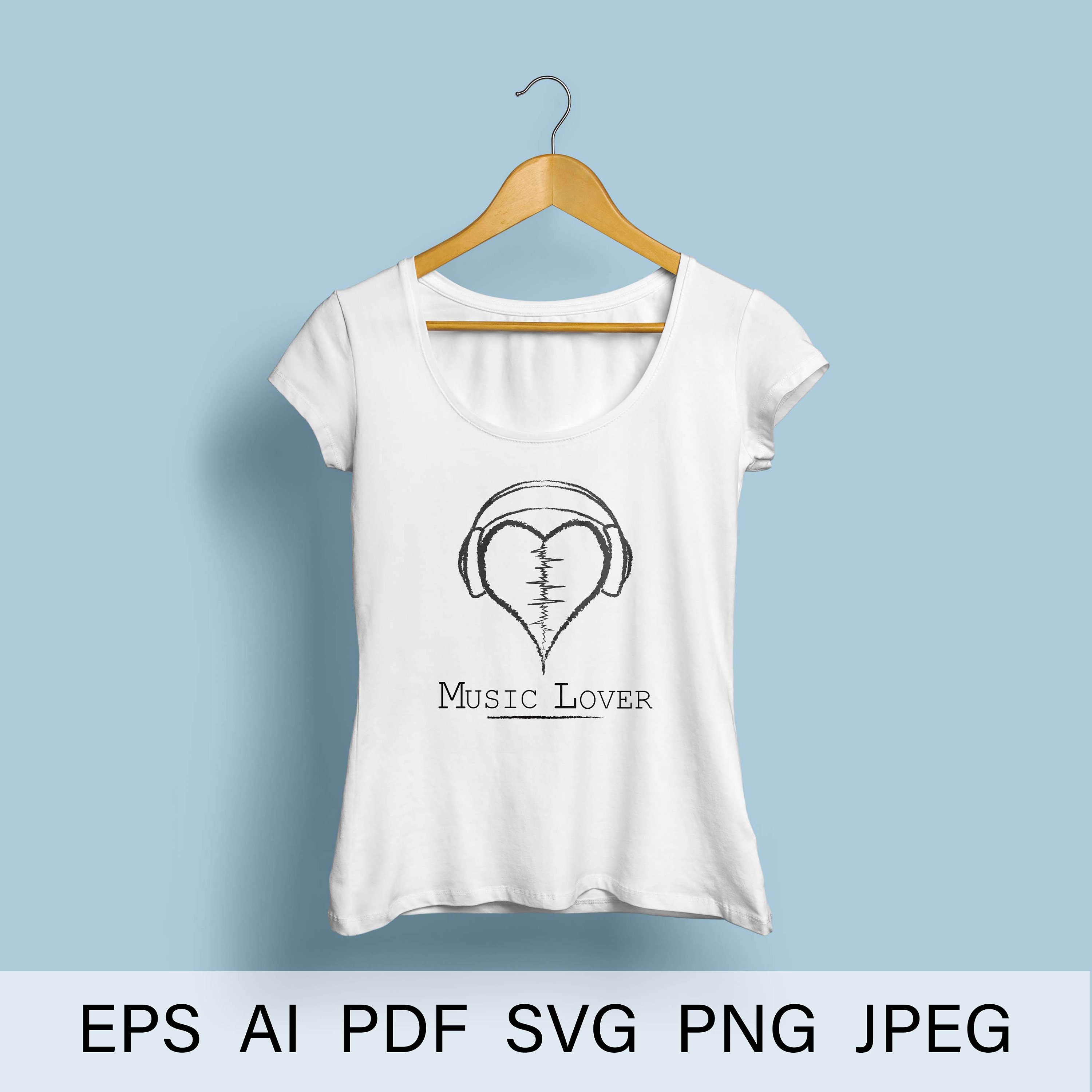 Heart With Music Conceptual Unique Music Lover Art With Broken - Etsy