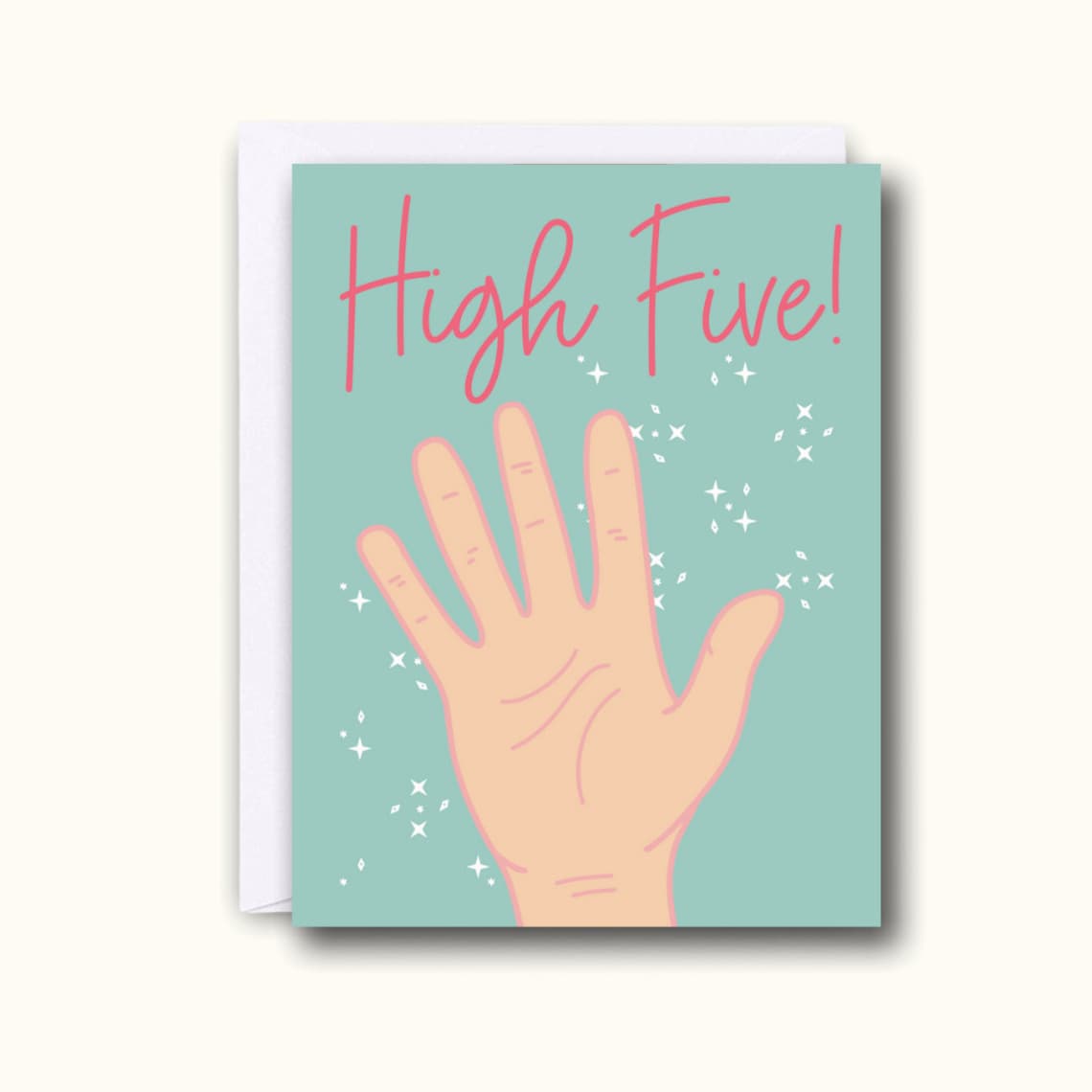 High Five Card Congratulations Greeting Card Good Job - Etsy