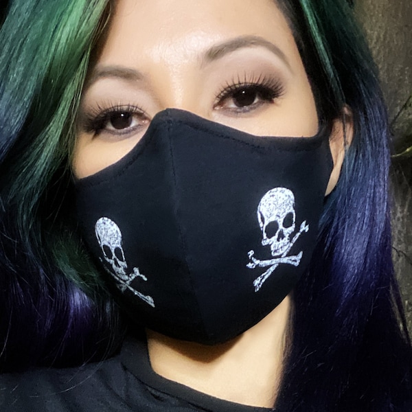 Skull Face Mask - Etsy