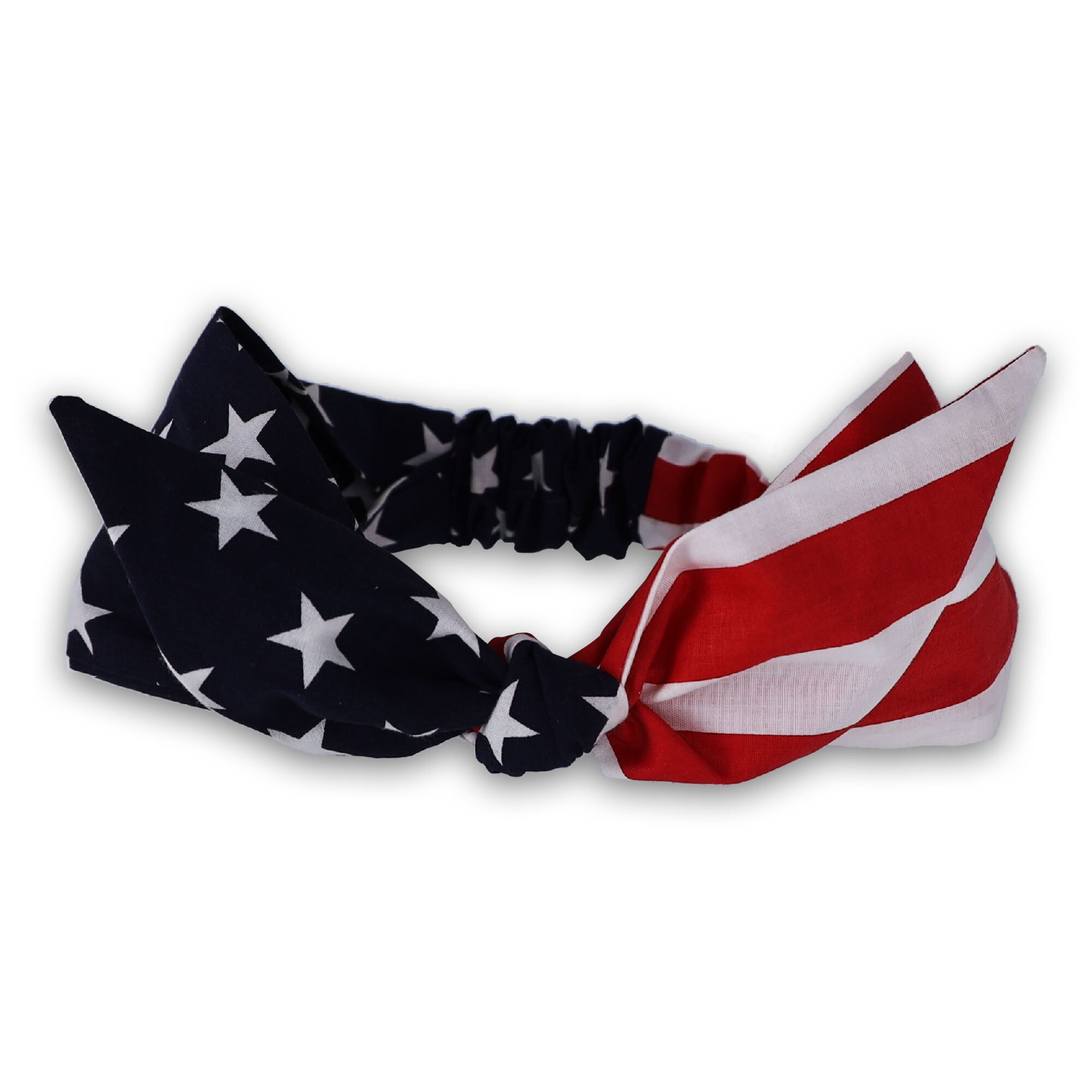 Patriotic American Flag Headband Adjustable Bowknot Head - Etsy