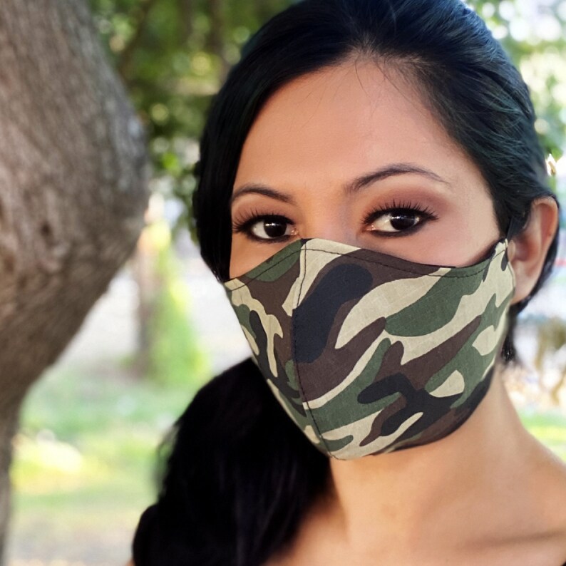 Camouflage Face Mask Camo Mask for Men Women and Kids - Etsy