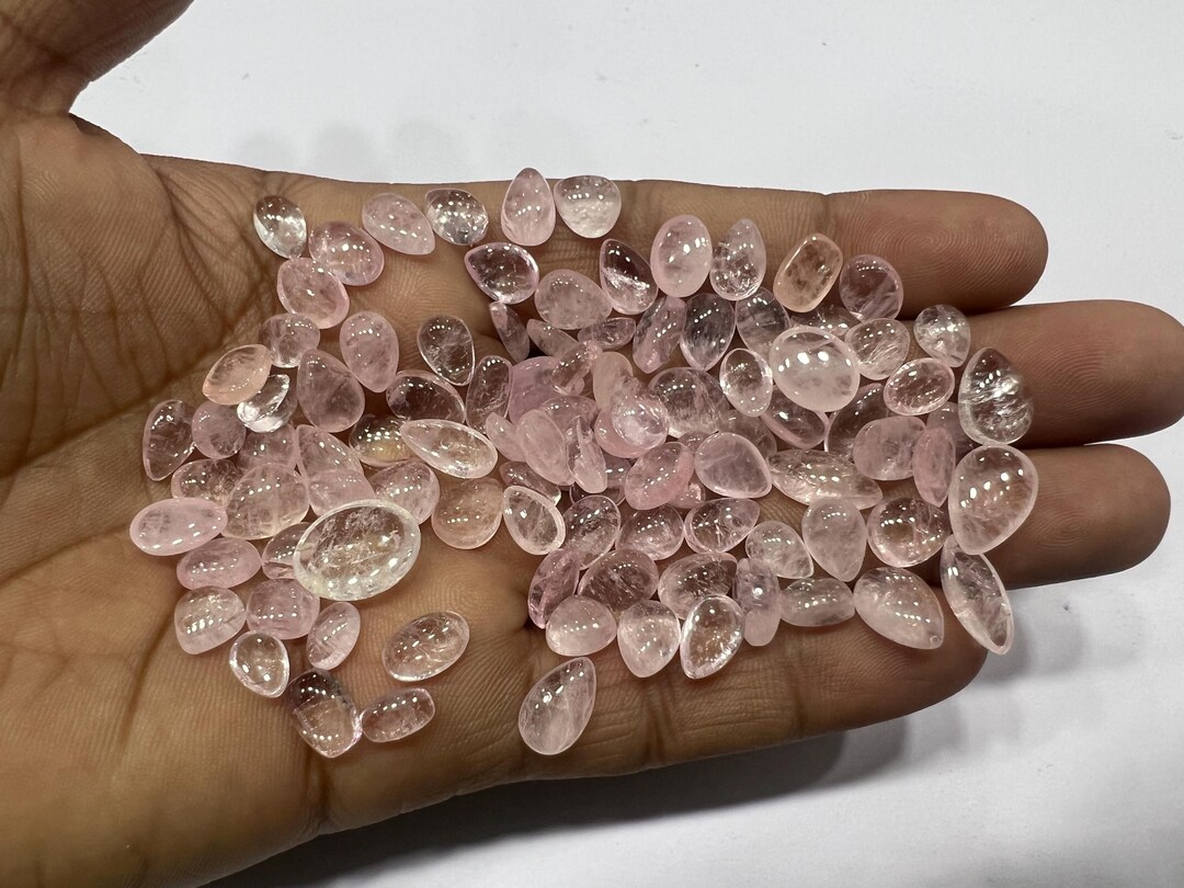Lot 200 Ct Pink Morganite Stone, Morganite Gemstone, Loose Gemstone ...