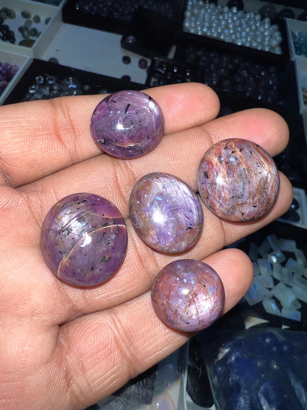 220 CARAT Natural Star Ruby Loose Gemstone Star Ruby - Etsy Hong Kong