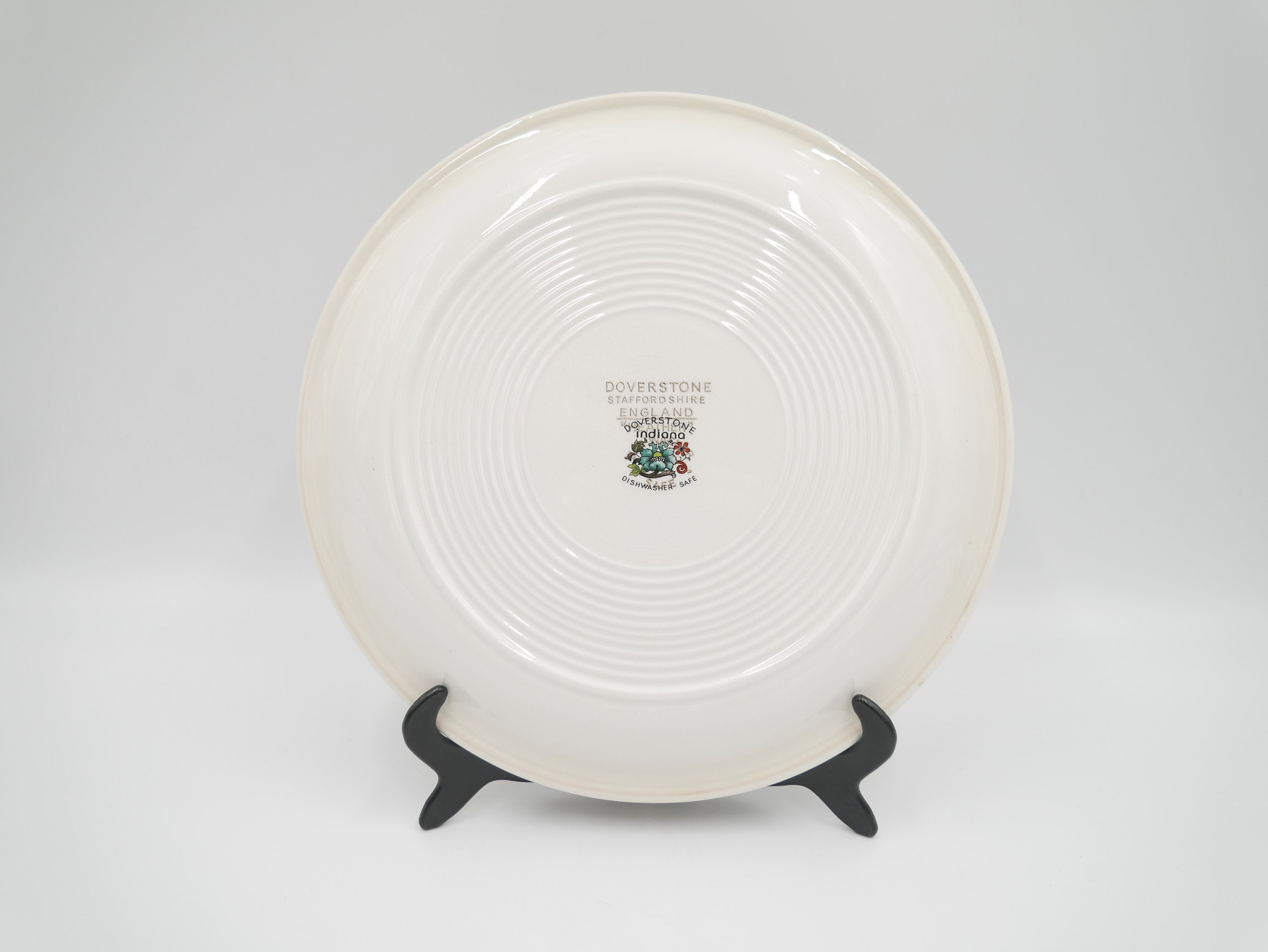 Vintage Large Floral Serving Plate Indiana Doverstone - Etsy