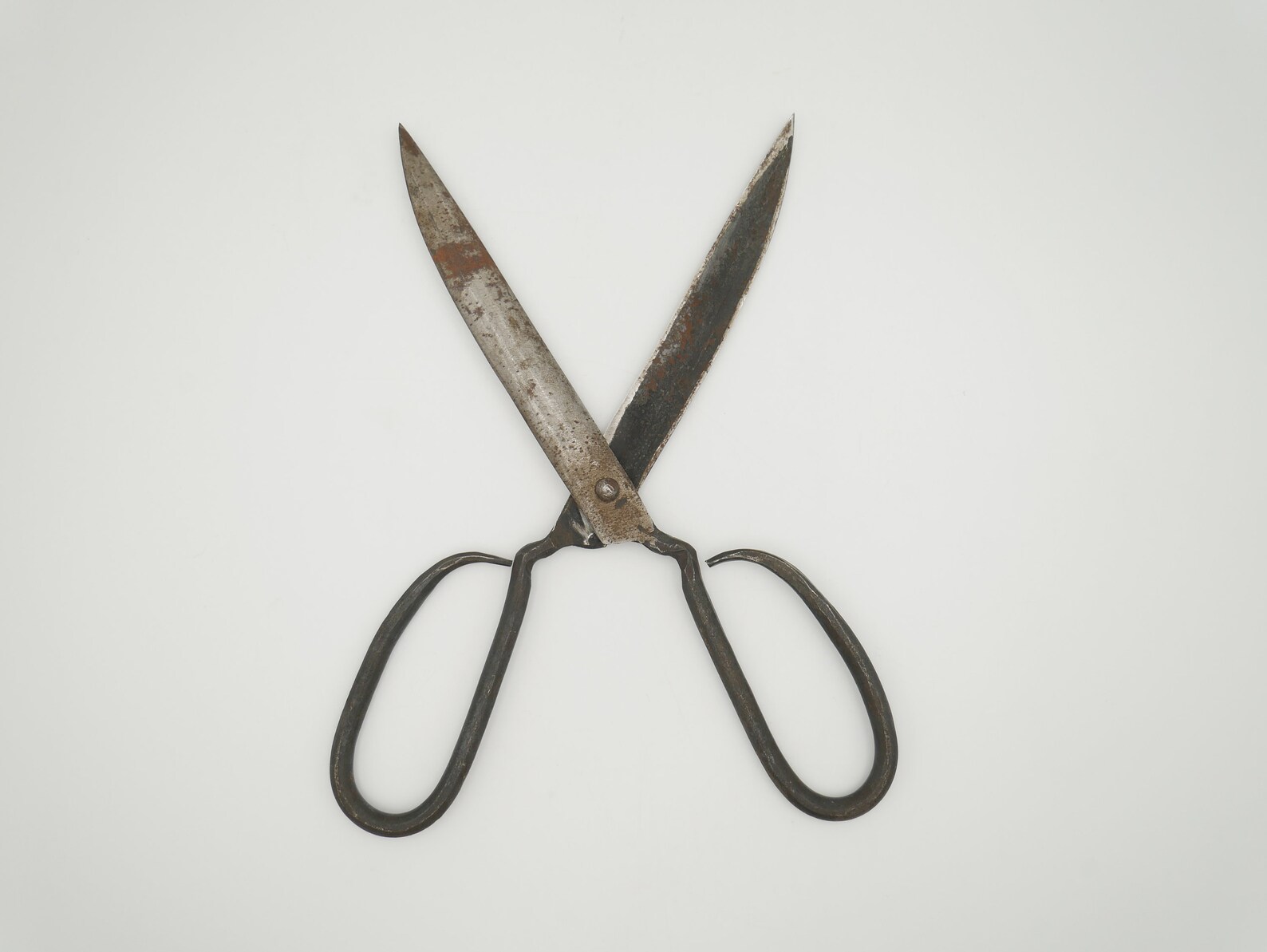 Antique Scissors Handwrought Iron Forged Blacksmith Shears - Etsy