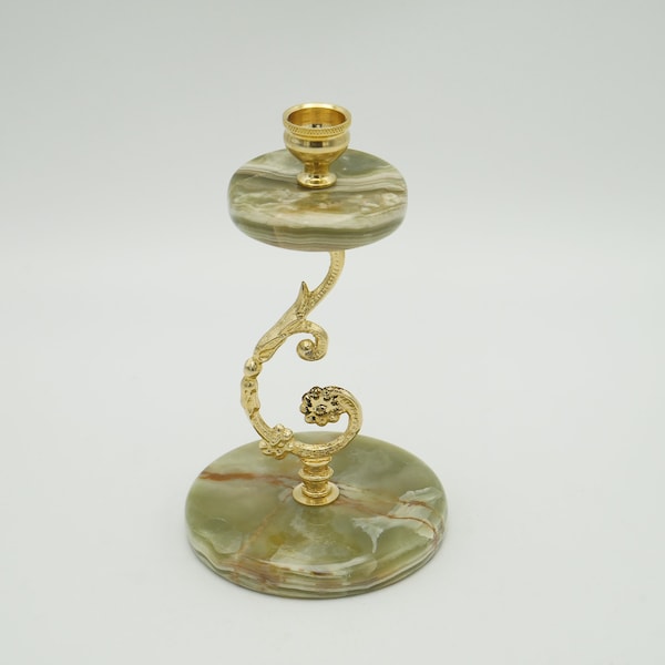 Marble Candle Holder - Etsy