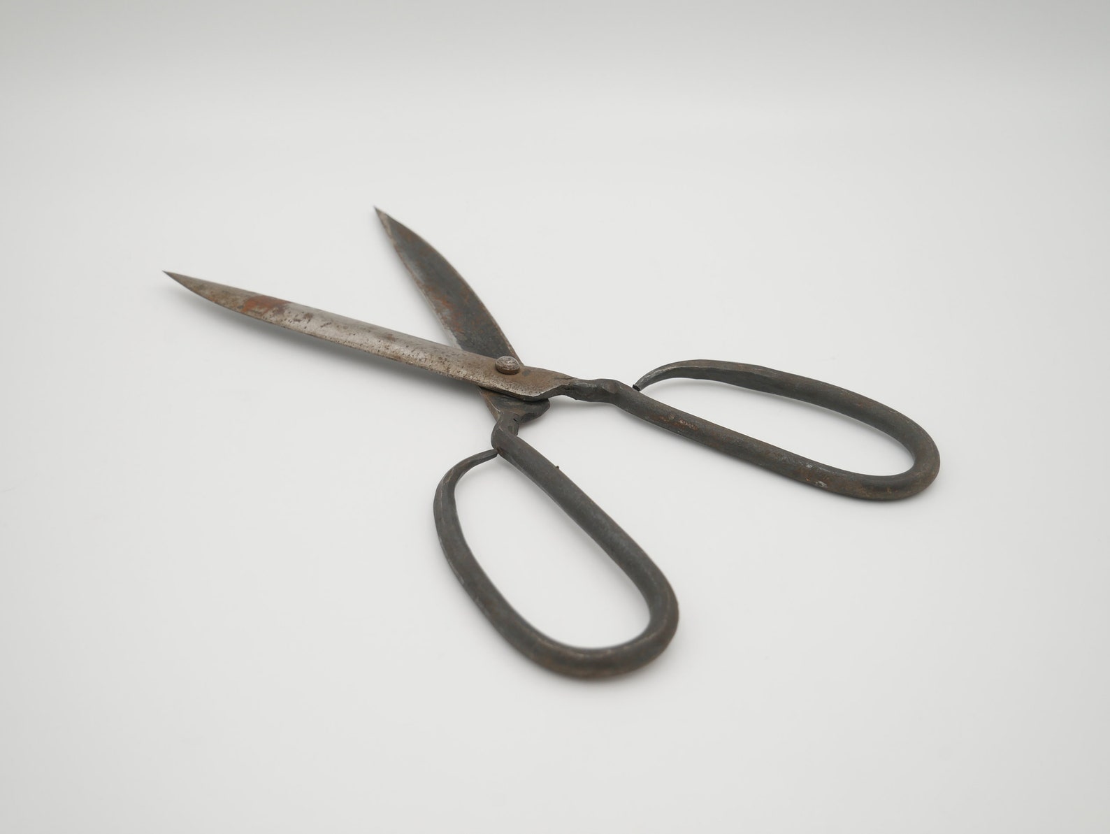 Antique Scissors Handwrought Iron Forged Blacksmith Shears - Etsy