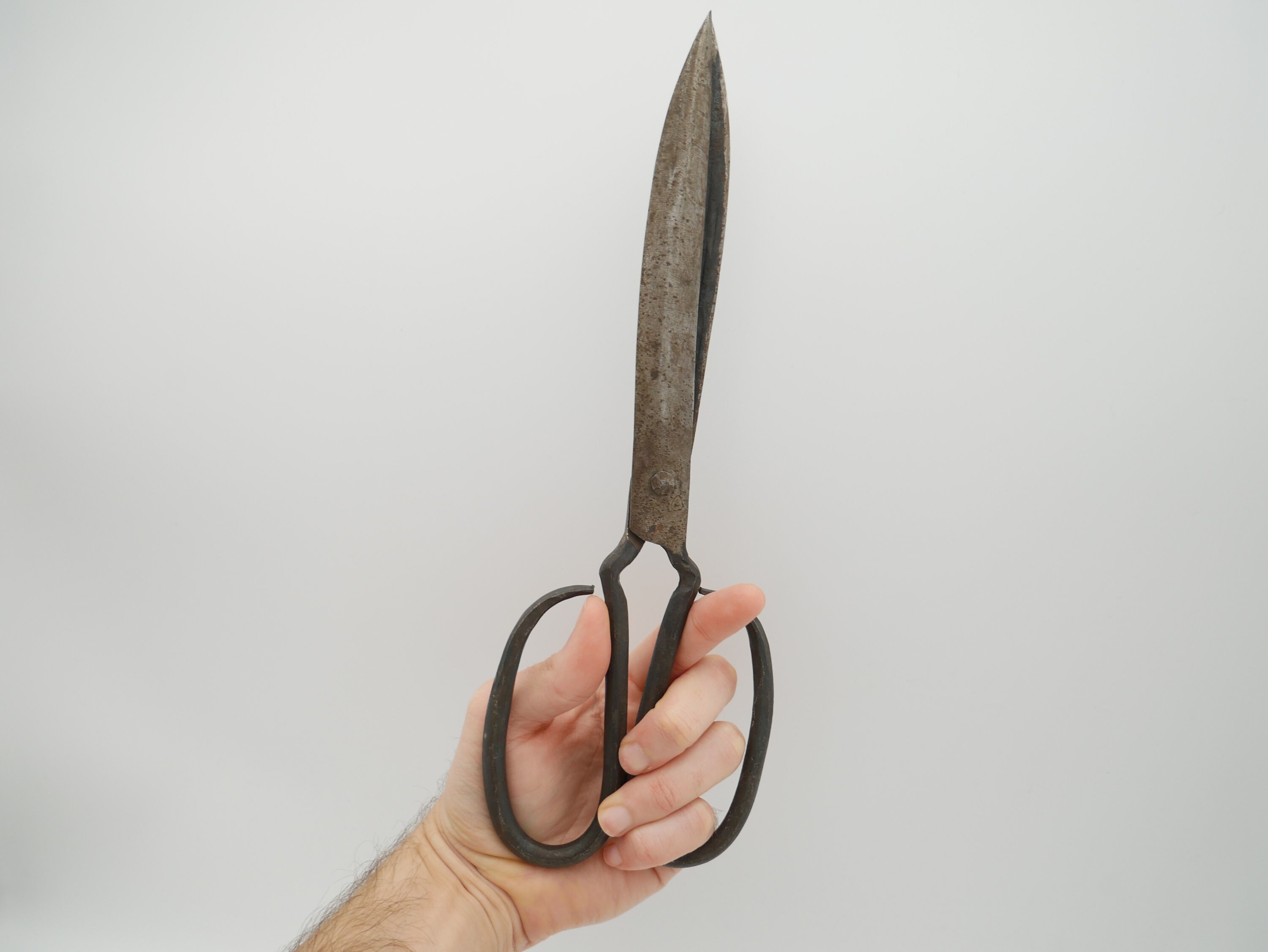 Antique Scissors Handwrought Iron Forged Blacksmith Shears - Etsy