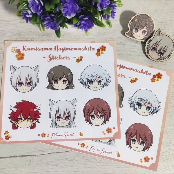 Mizuki Stickers - Etsy