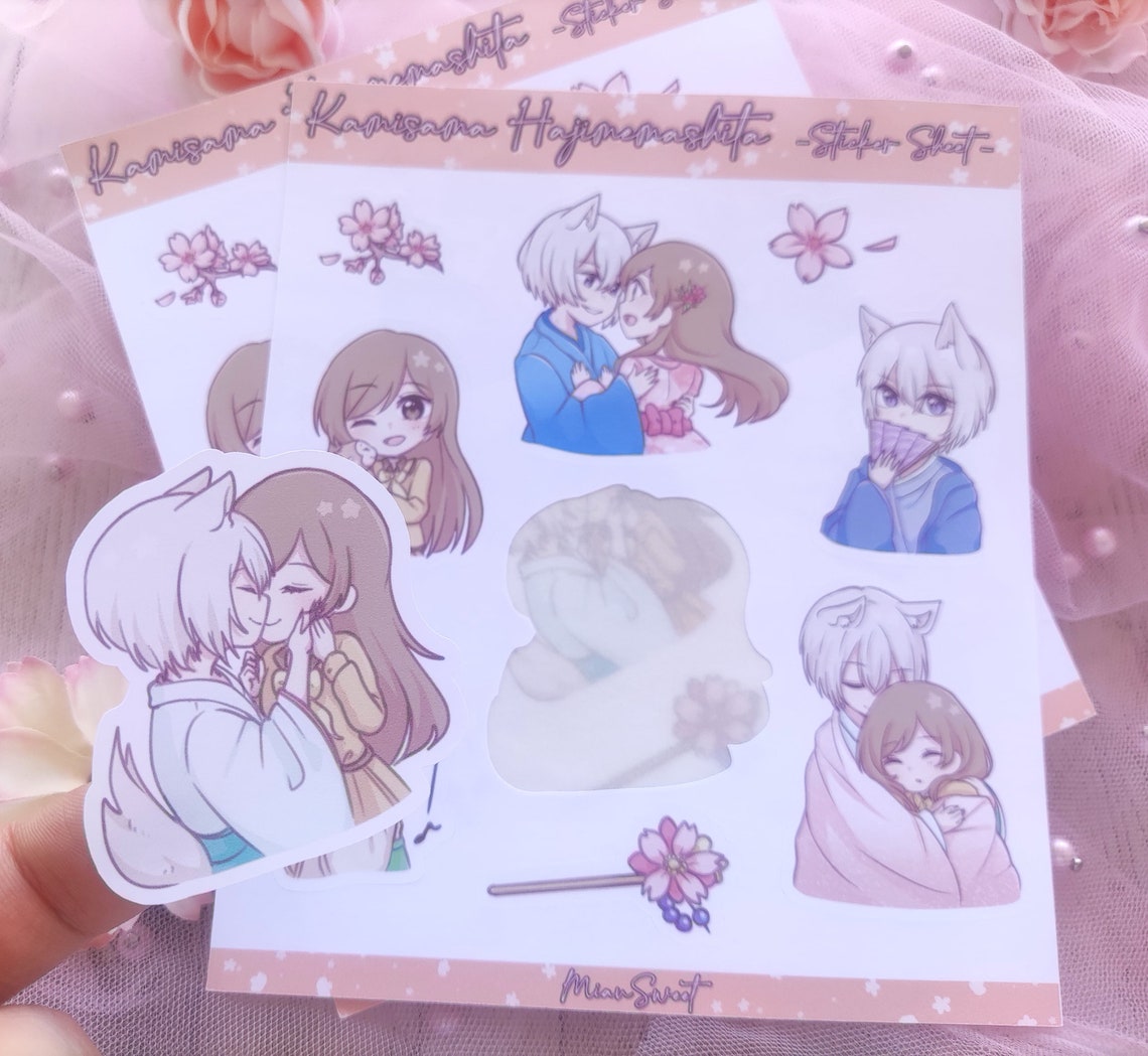 Kamisama Hajimemashita Sticker Sheet Tomoe & Nanami - Etsy