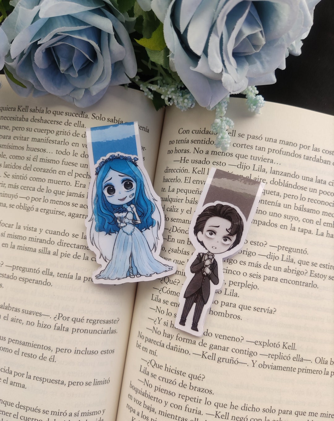 Corpse Bride - Bookmark Magnet - Emily & Victor - Etsy