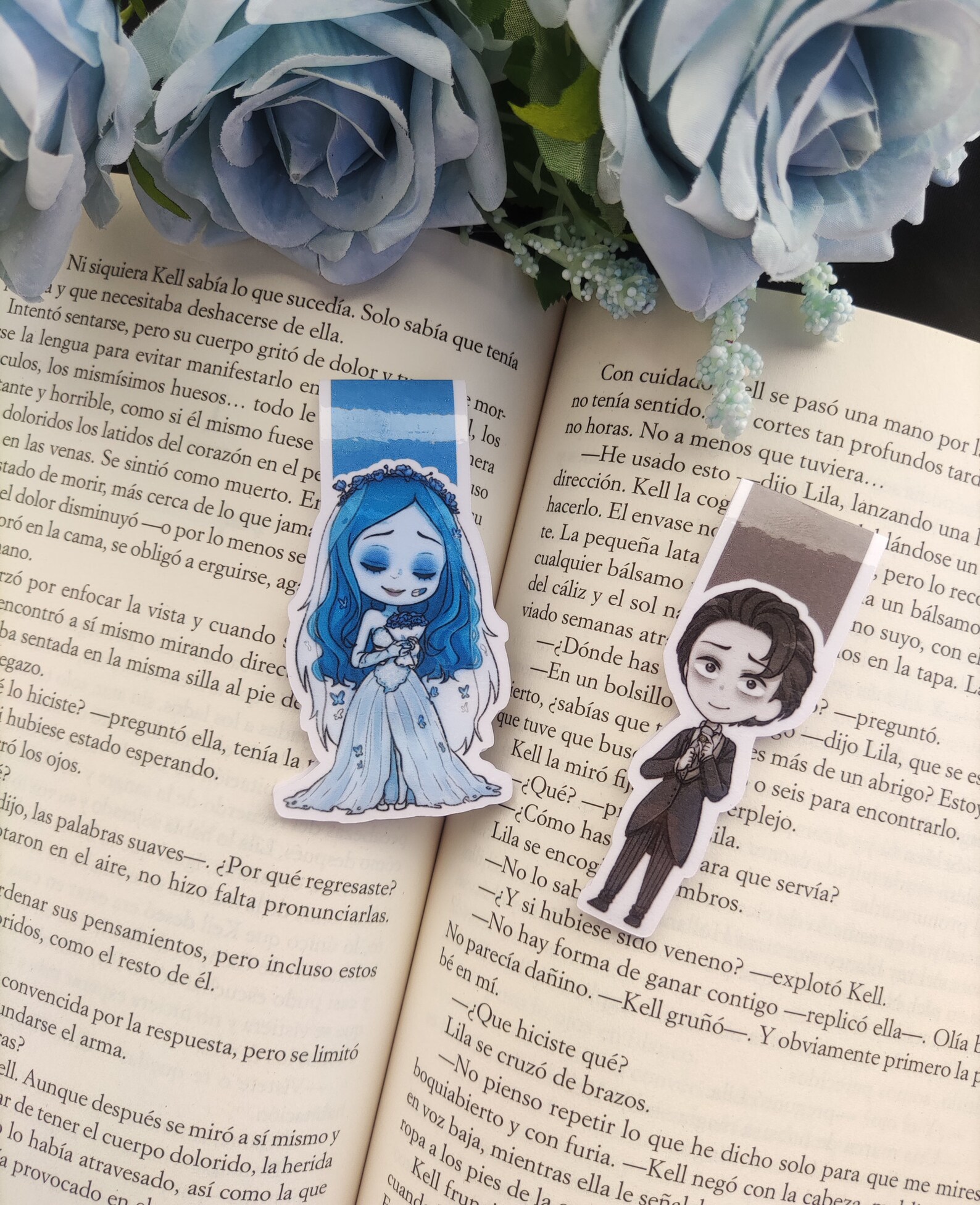 Corpse Bride Bookmark Magnet Emily & Victor - Etsy