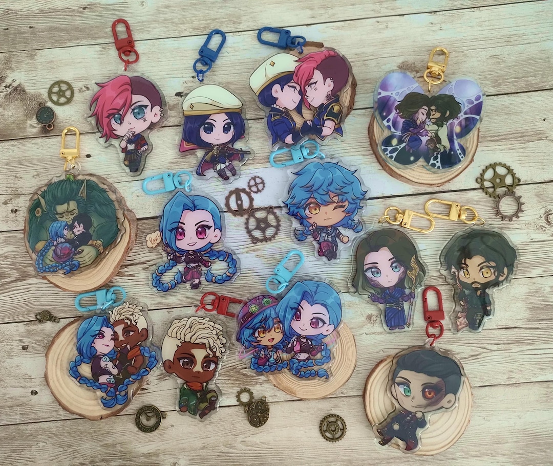 ARCANE - Acrylic Keychain - - Etsy España