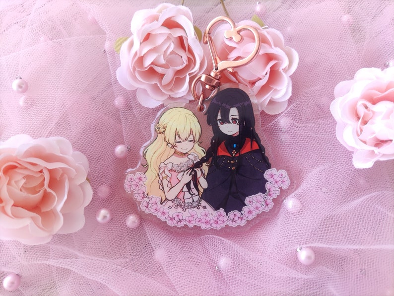 Who Made Me a Princess Keychain & Print Athy X Lucas - Etsy