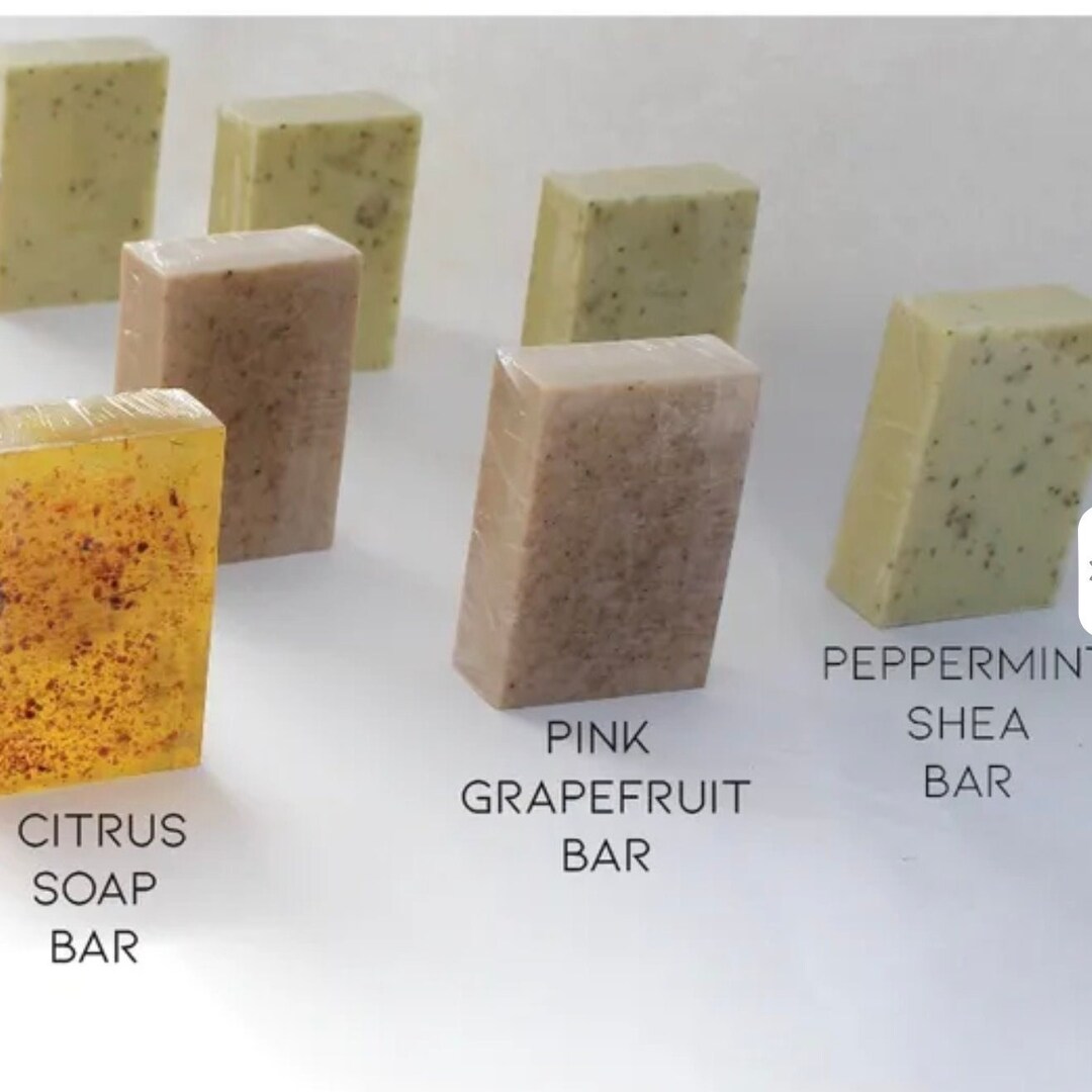 Peppermint Shea Soap Bar - Etsy