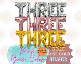 Three Year Old Photo Banner - Etsy