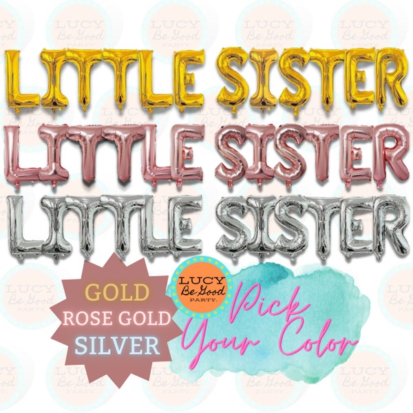 Little Sister Banner - Etsy