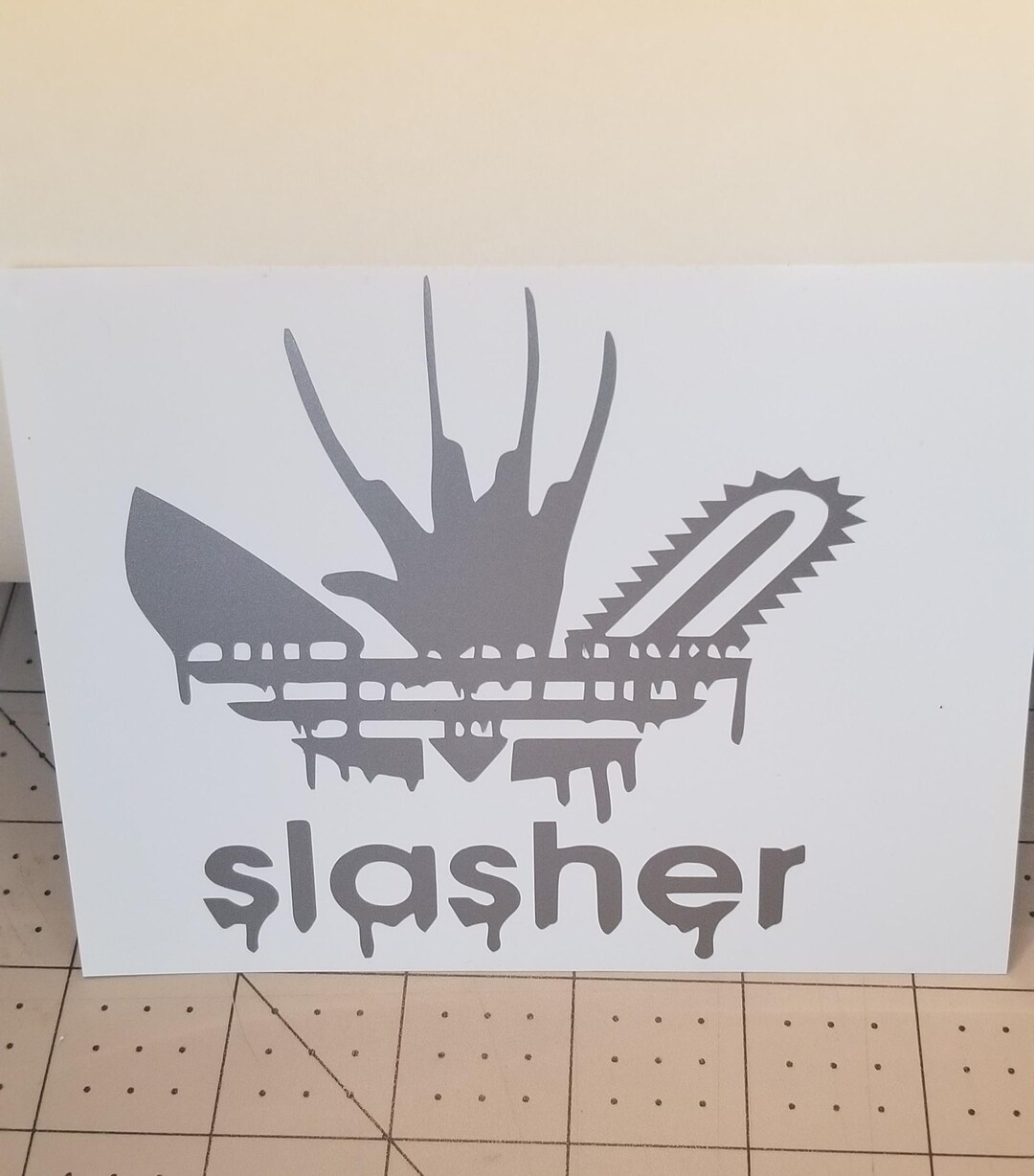 Slasher Decal - Etsy