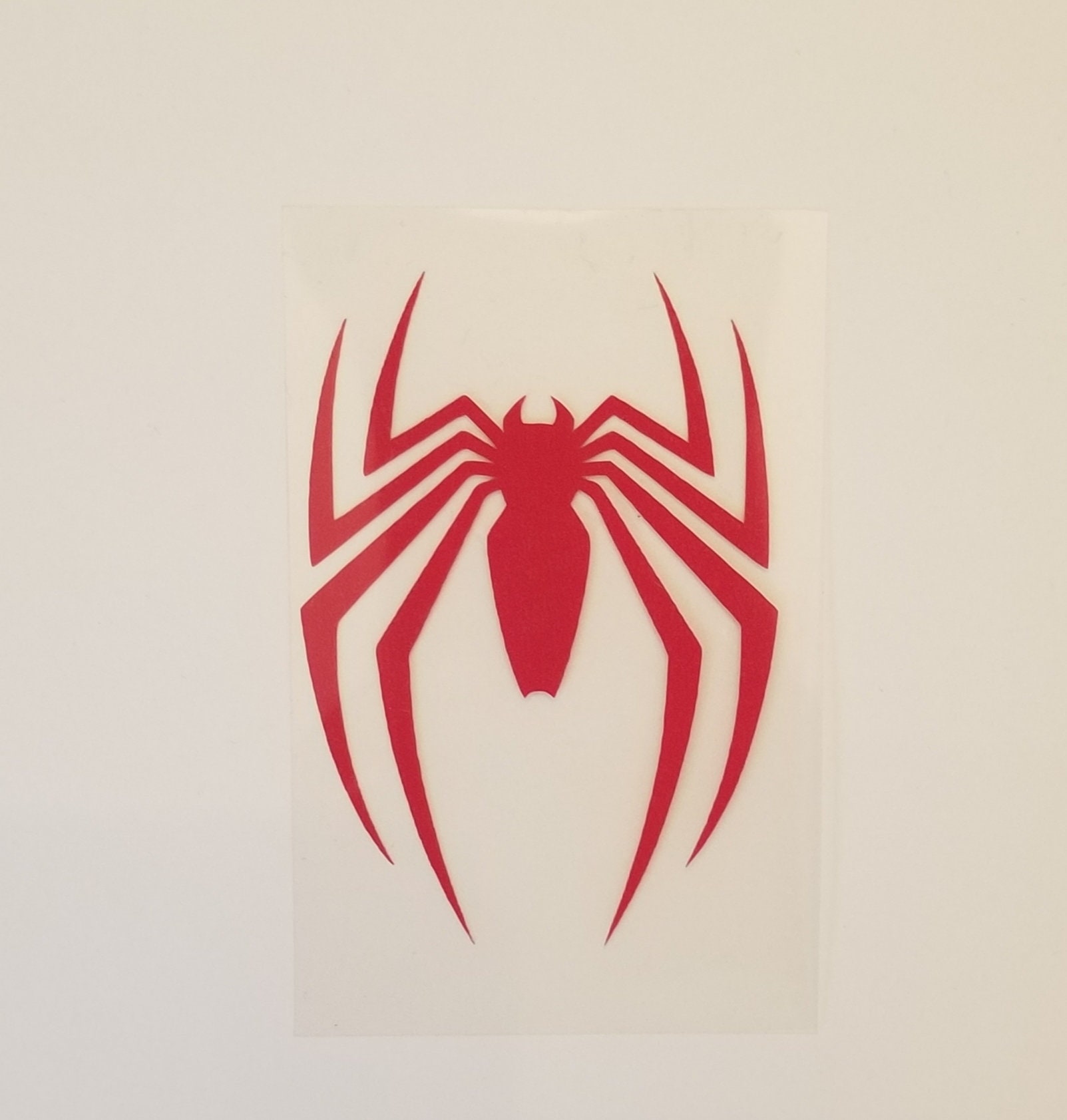 Spiderman Iron on Logo..heat Transfer Vinyl... - Etsy