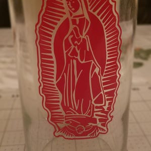 Virgin Mary Decal - Etsy