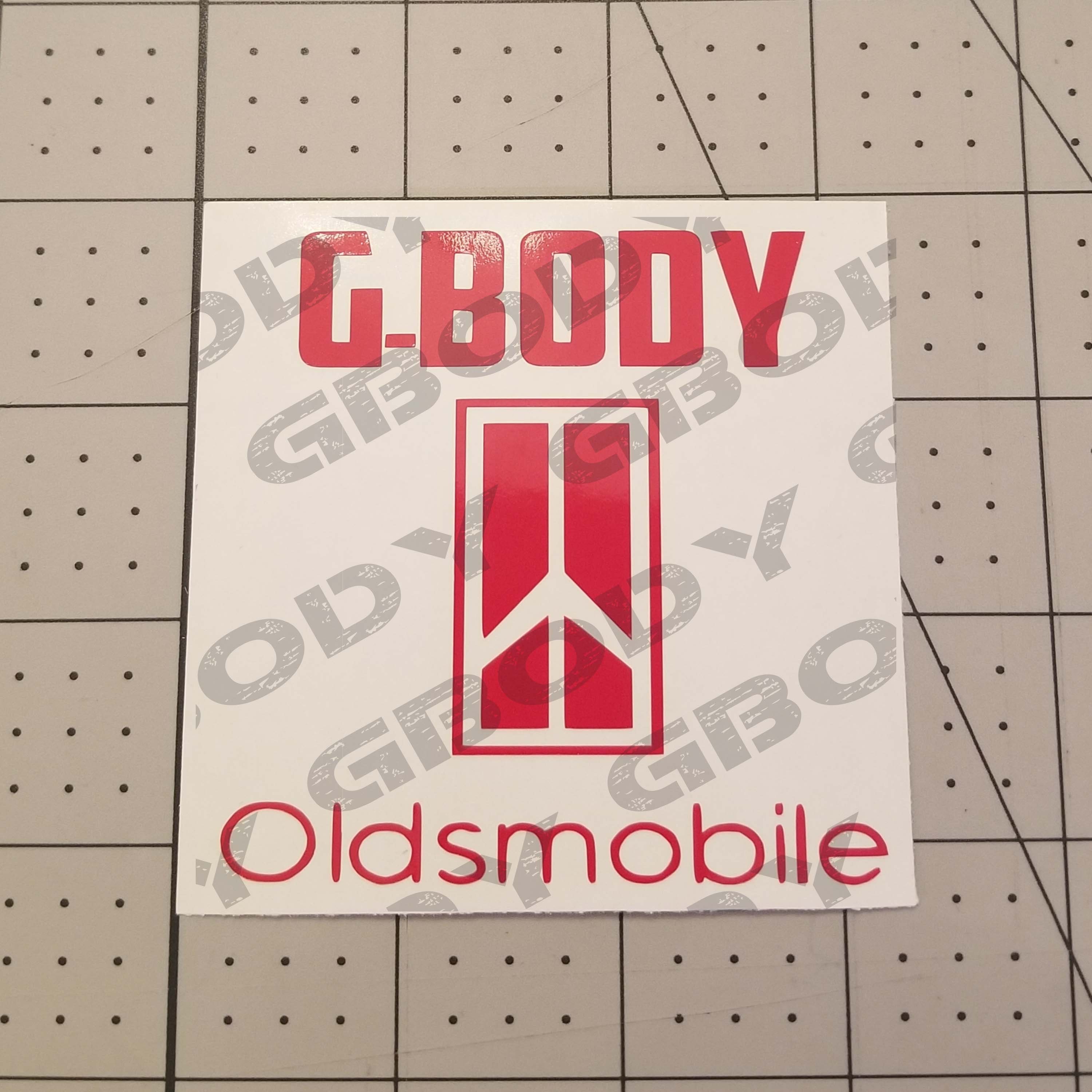 Cutlass Gbody Decal - Etsy