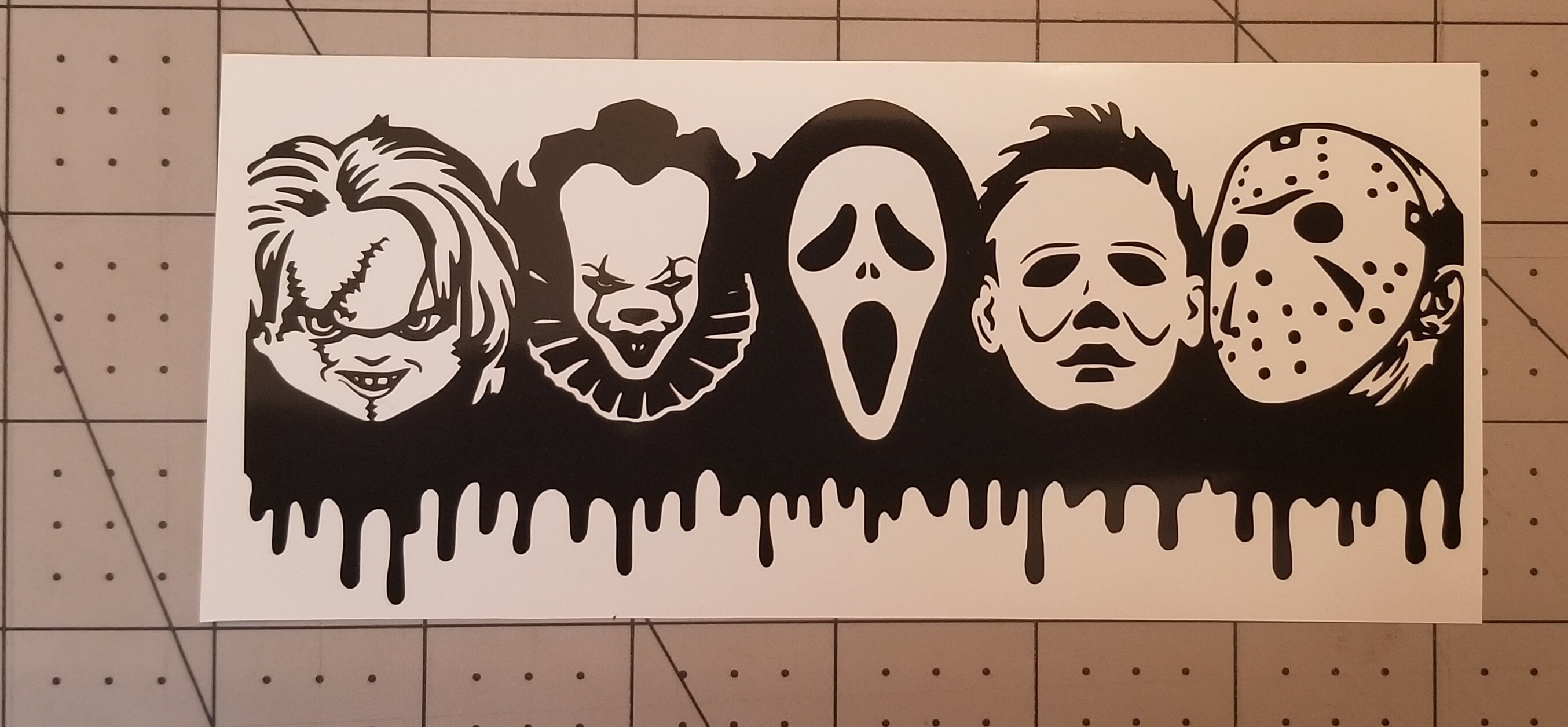 Halloween SVG Horror Ready to Cut File - Etsy