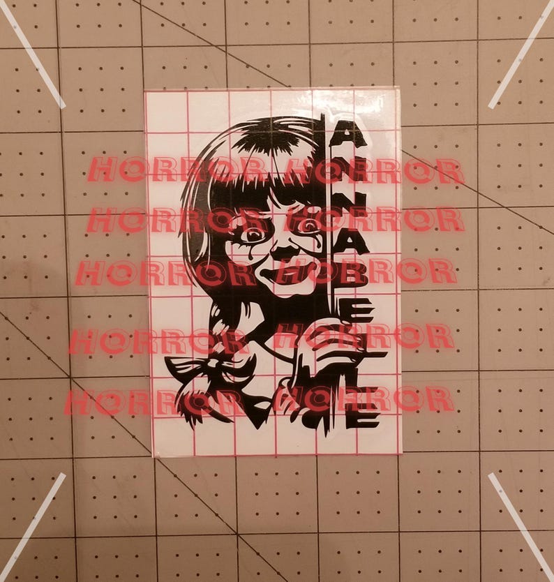 Annabelle Decal - Etsy