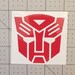 Transformers Vinyl Decal - Etsy