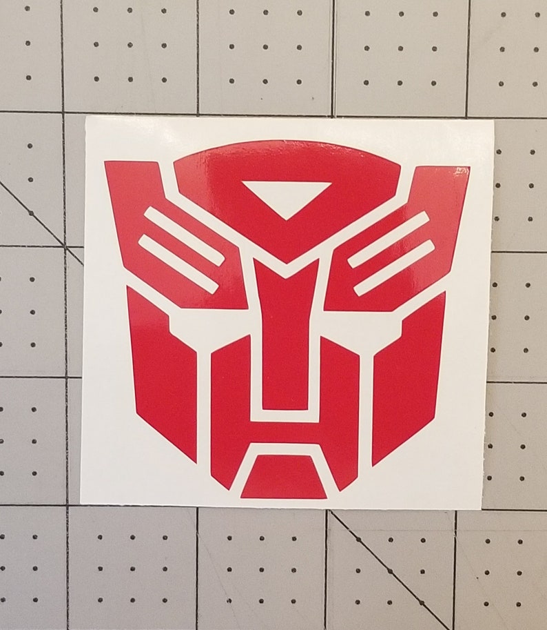 Transformers Vinyl Decal - Etsy