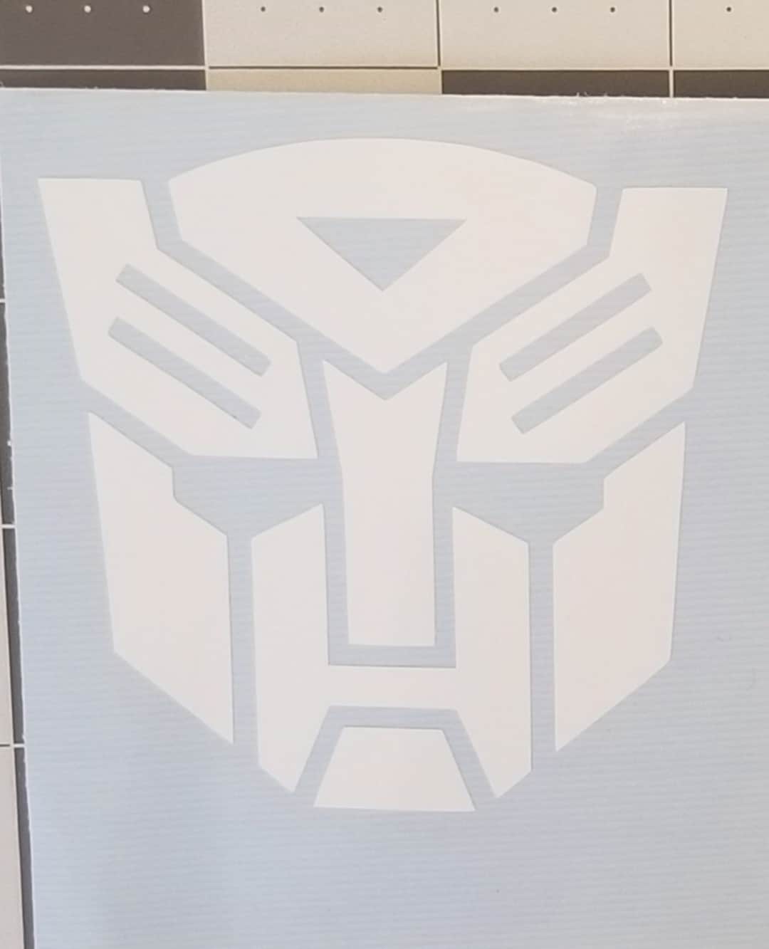 Transformers Vinyl Decal - Etsy