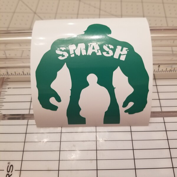 Incredible Hulk Decal - Etsy
