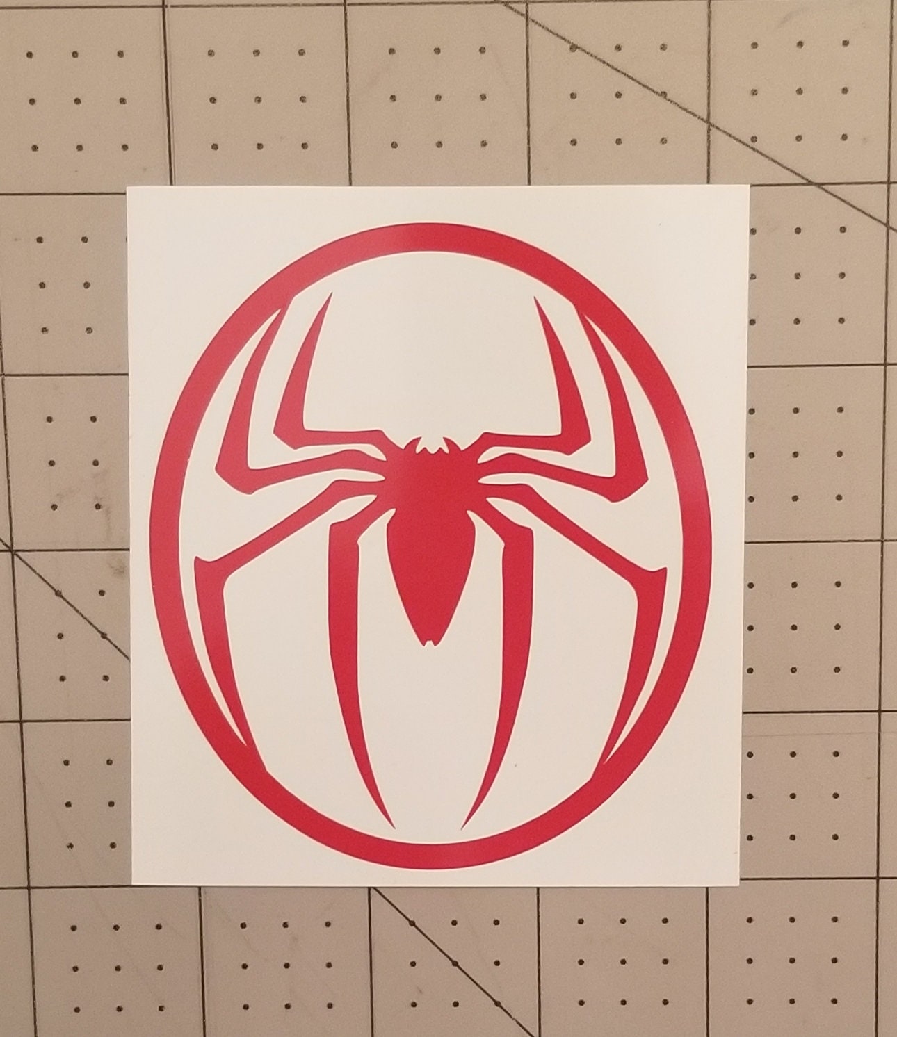 Spiderman Decal Logo - Etsy