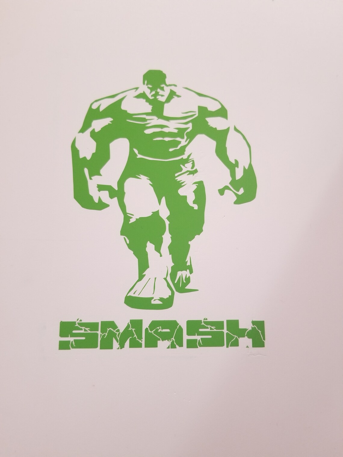 Hulk Smash Decal - Etsy