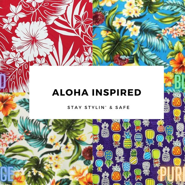 Aloha Face Mask - Etsy