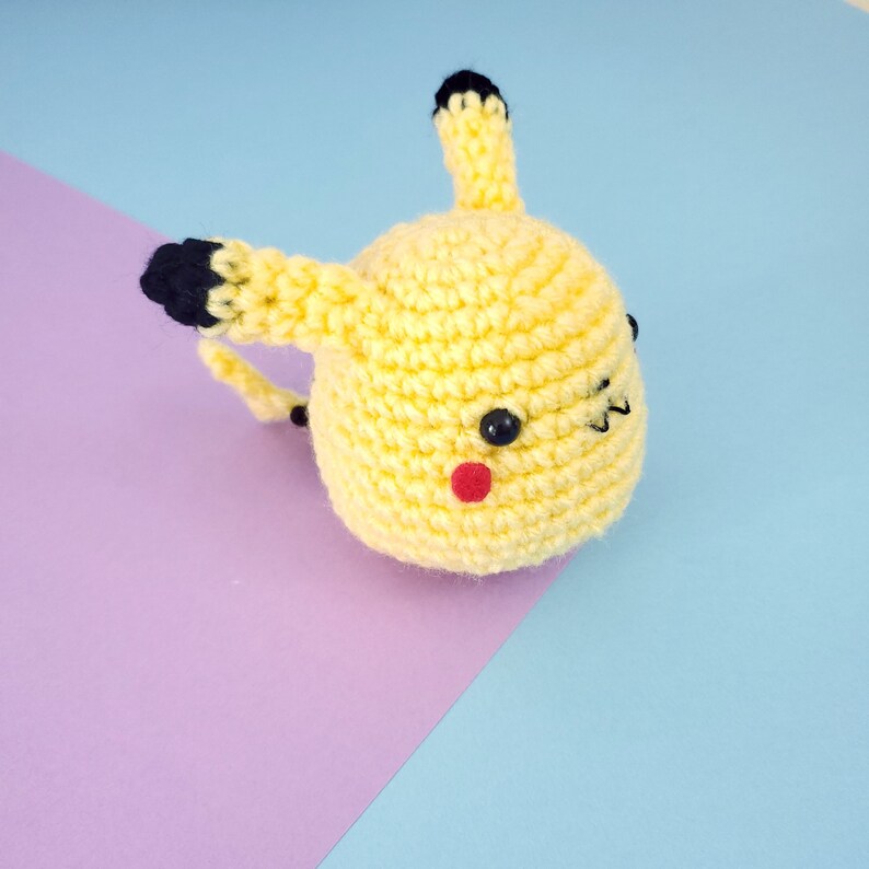 Handmade Chibi Pikachu Pokemon Amigurumi | Etsy
