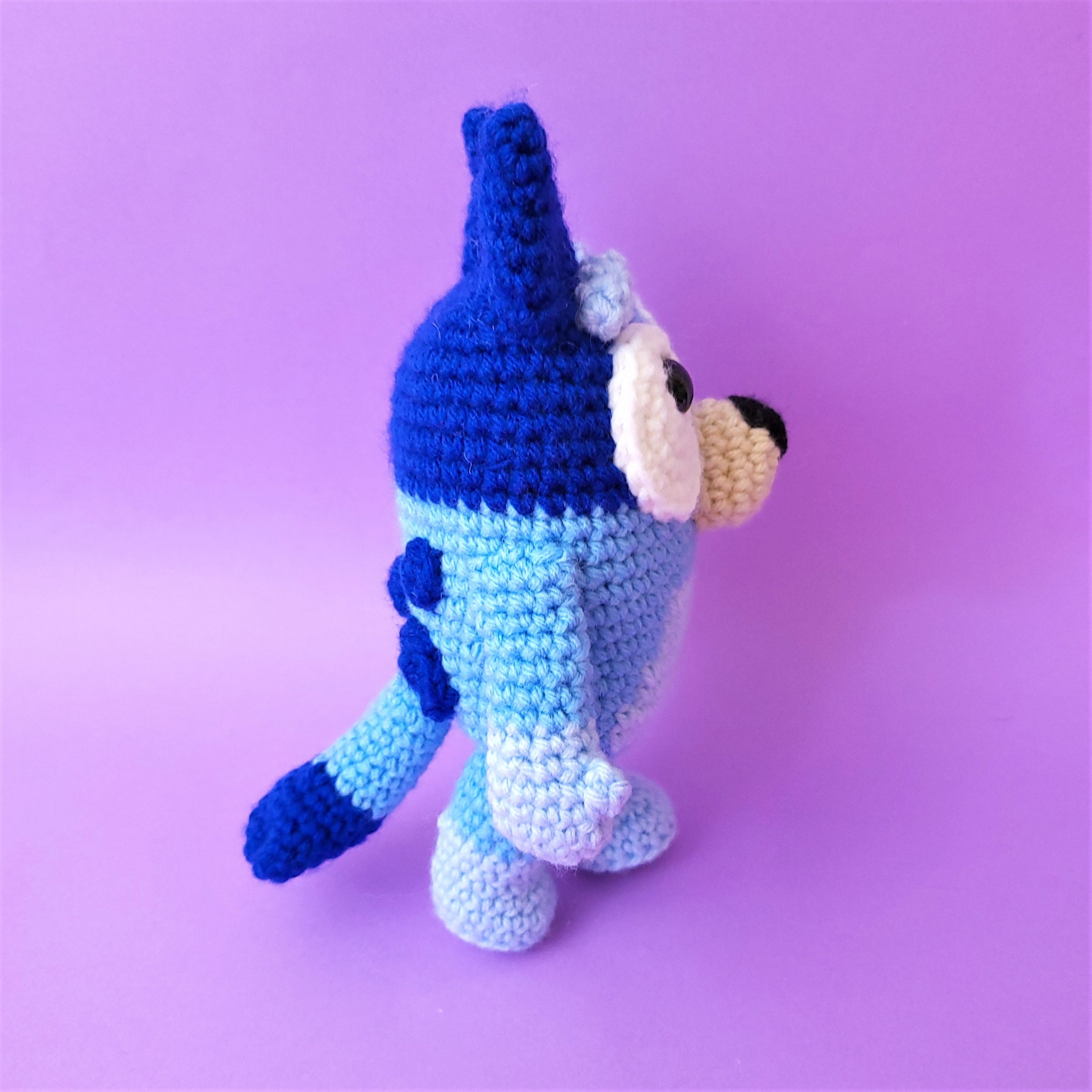 Handmade Bluey the Pup Amigurumi Plush - Etsy