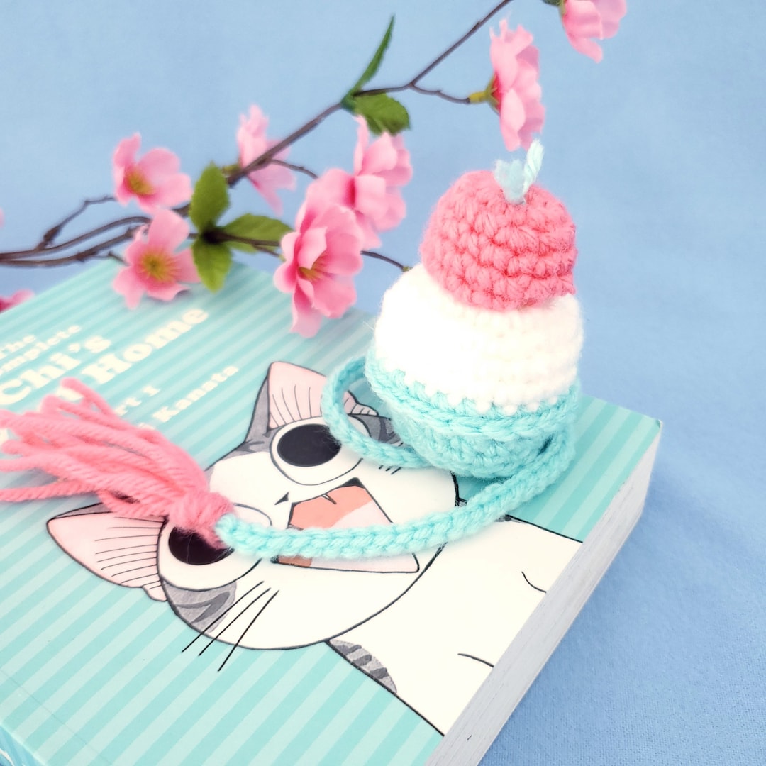 Handmade Cupcake Bookmark - Etsy