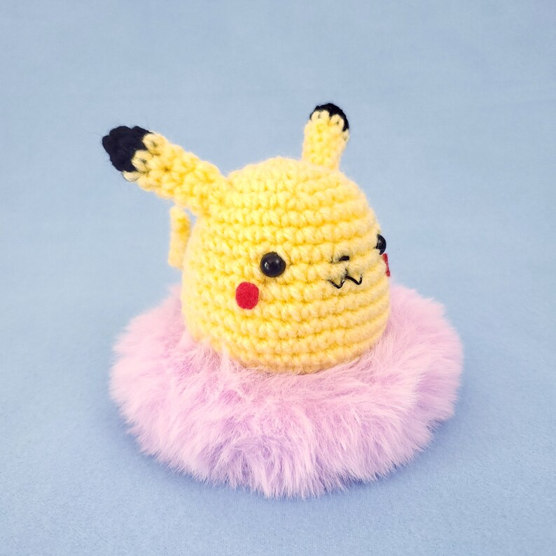 Handmade Chibi Pikachu Pokemon Amigurumi | Etsy