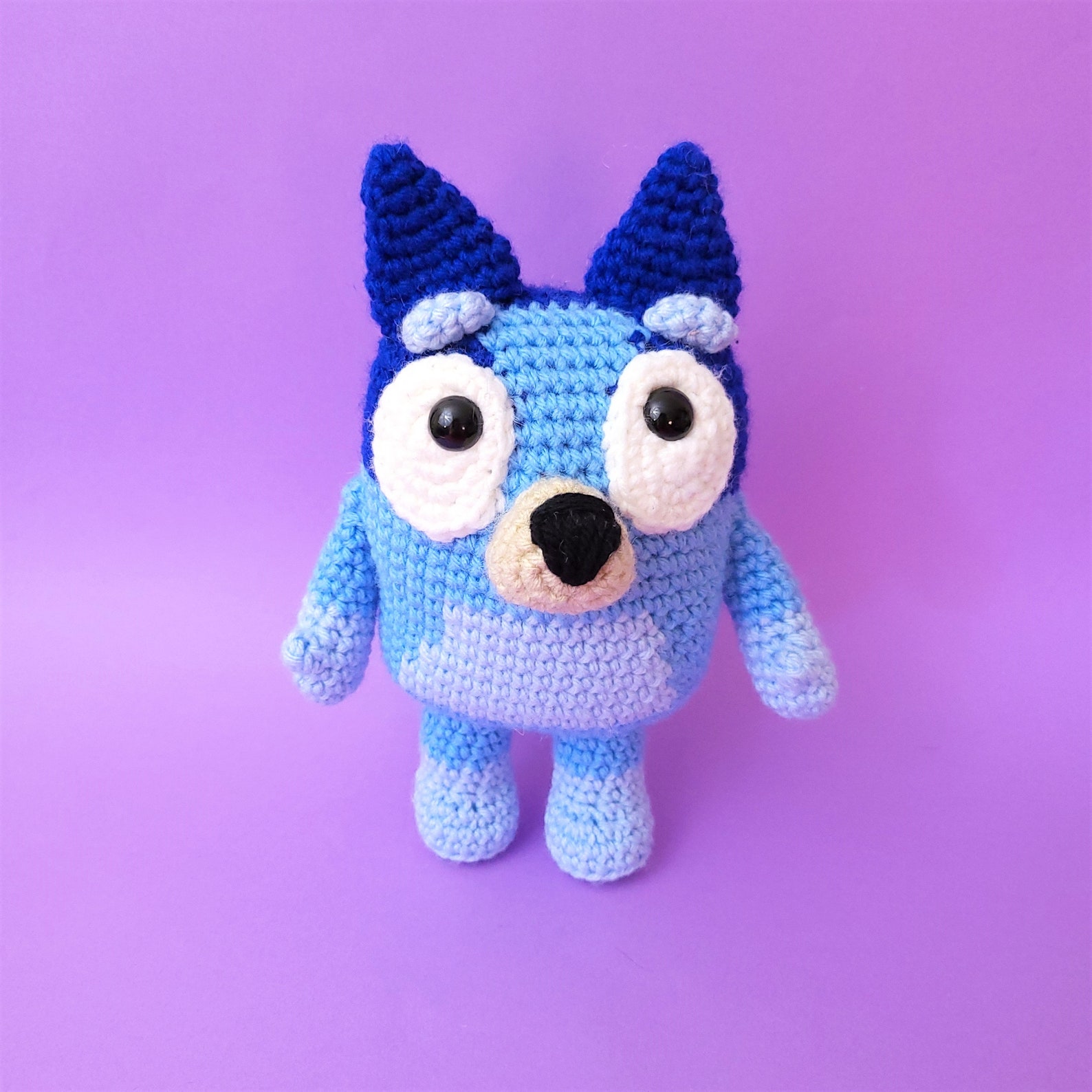 Handmade Bluey the Pup Amigurumi Plush - Etsy